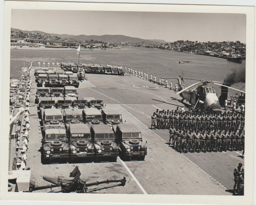 Bulwark entering Brisbane 1966 004 — Postimages