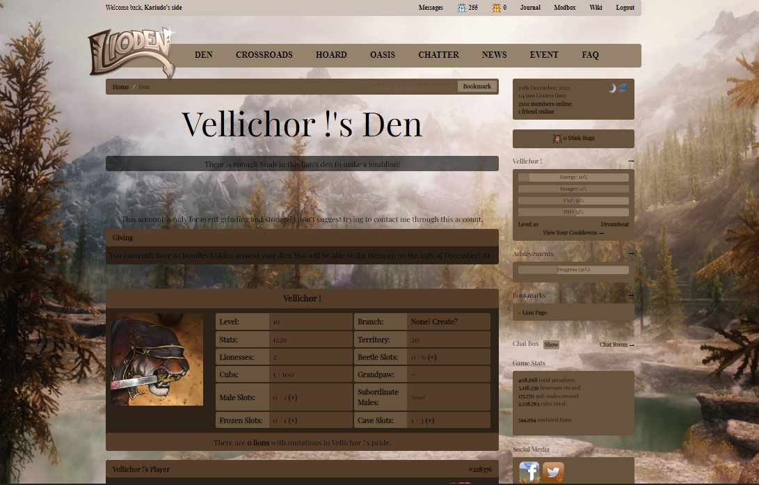 CSS Requests? :|: Lioden