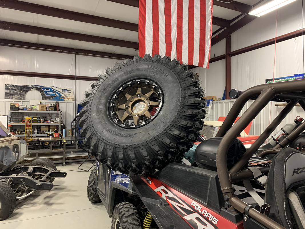 DIY Spare Tire Carrier | Polaris RZR Forum - RZR Forums.net