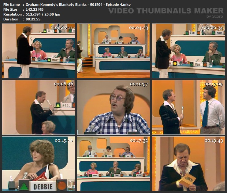 Graham Kennedy's Blankety Blanks S01 E04 Episode 4 mkv — Postimages