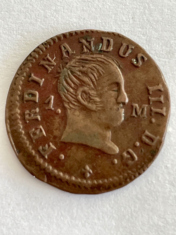 1 MARAVEDI FERNANDO III (FERNANDO VII) año 1830