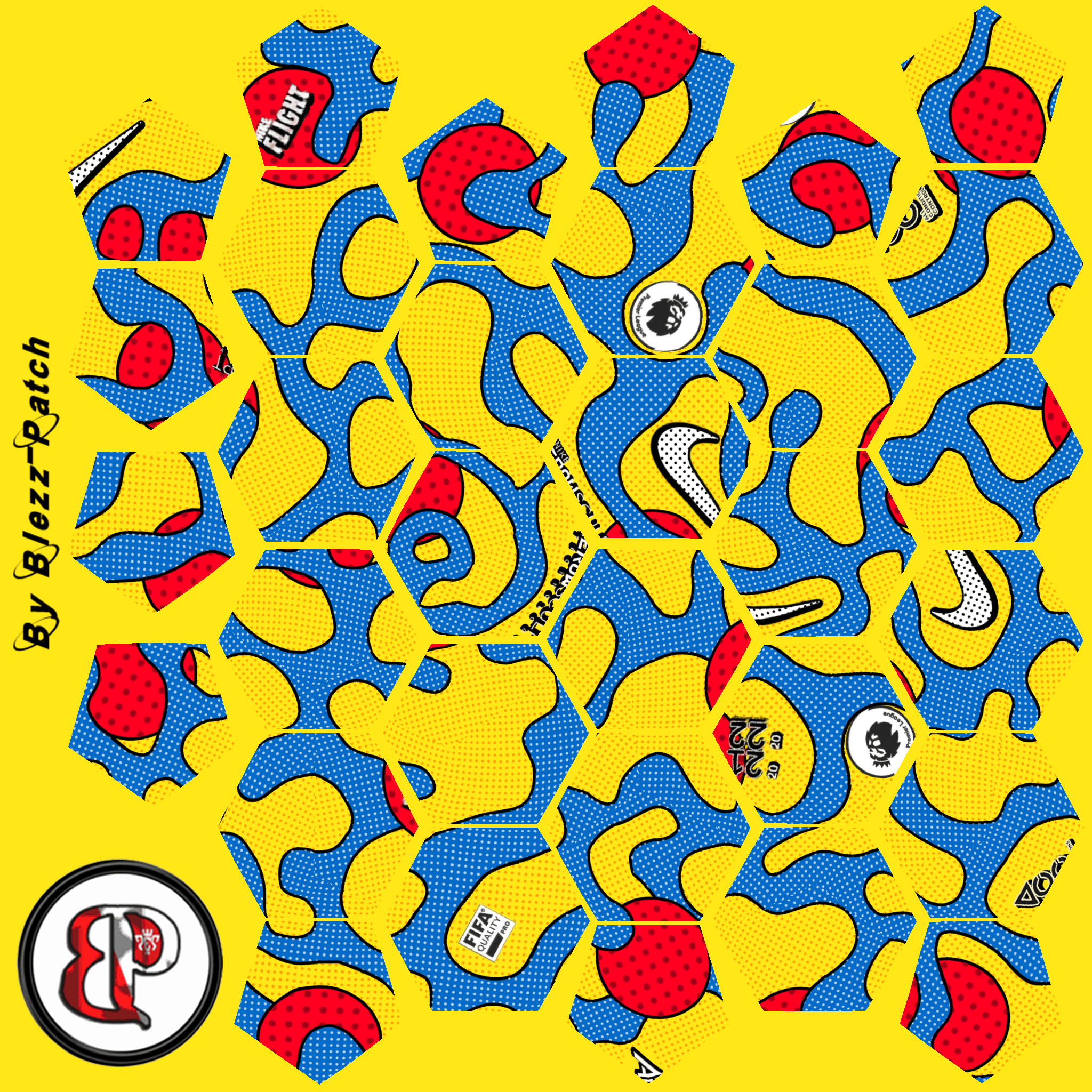 Nike Flight EPL Yellow and Blue — Postimages