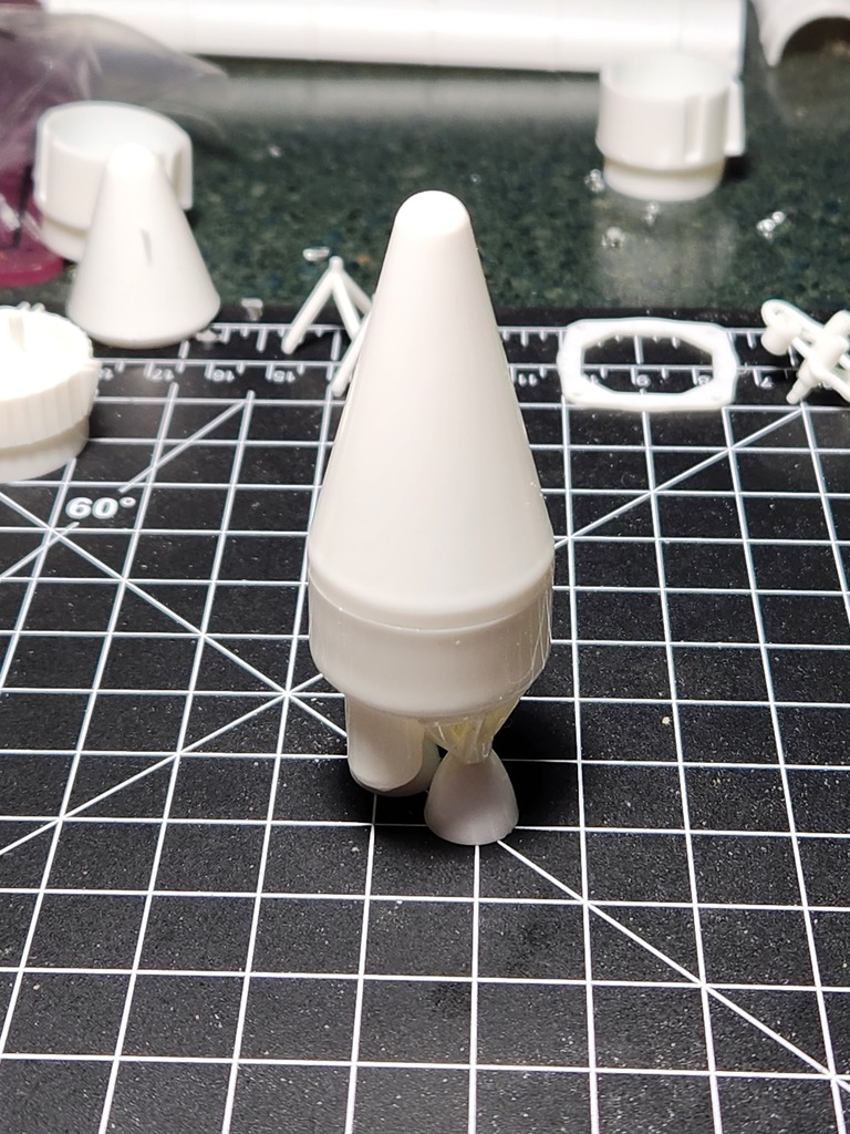 MPC 1/100 Titan IIIC -- Finished - Above the Karman Line GB ...