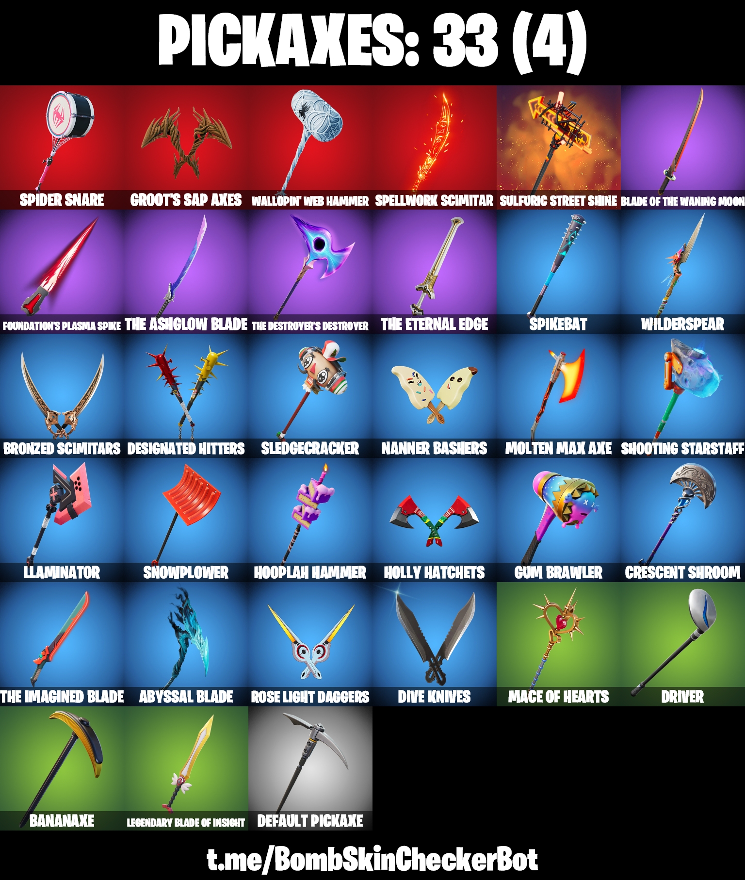 Pickaxes — Postimages