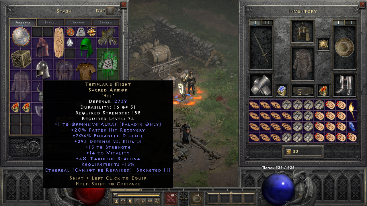 ~~ Eth Templars Might ~~ (2,739 Def) - Topic - d2jsp