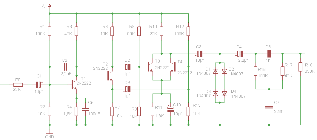 Schematic Buzz Wow Lesson 10 Active Buzzer — Sunfounder El