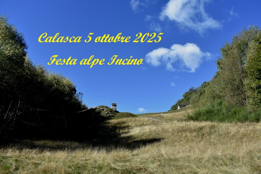 Calasca: festa alpe Incino