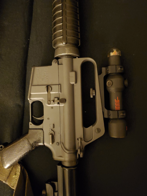 Xm177e2 scope? Or no scope? > AR-15 / M-16 Retro Forum > AR15.COM