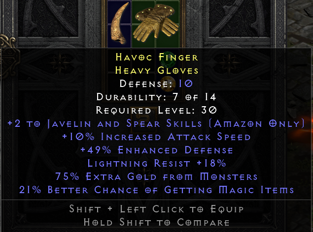 Gg Java Gloves - Topic - d2jsp