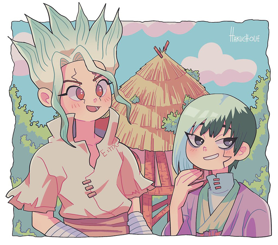 Senku X Gen Deviantart