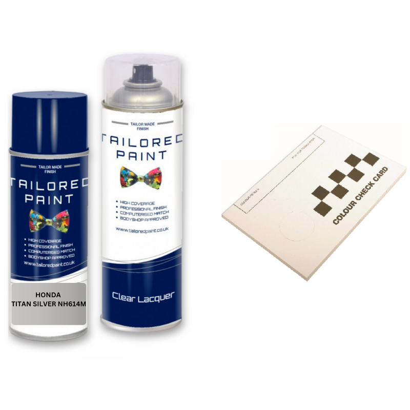For HONDA TITAN SILVER NH614 M Aerosol Spray Paint Rattle Can