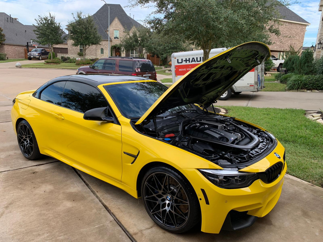 Made my dream car come true - F83 M4 in yellow