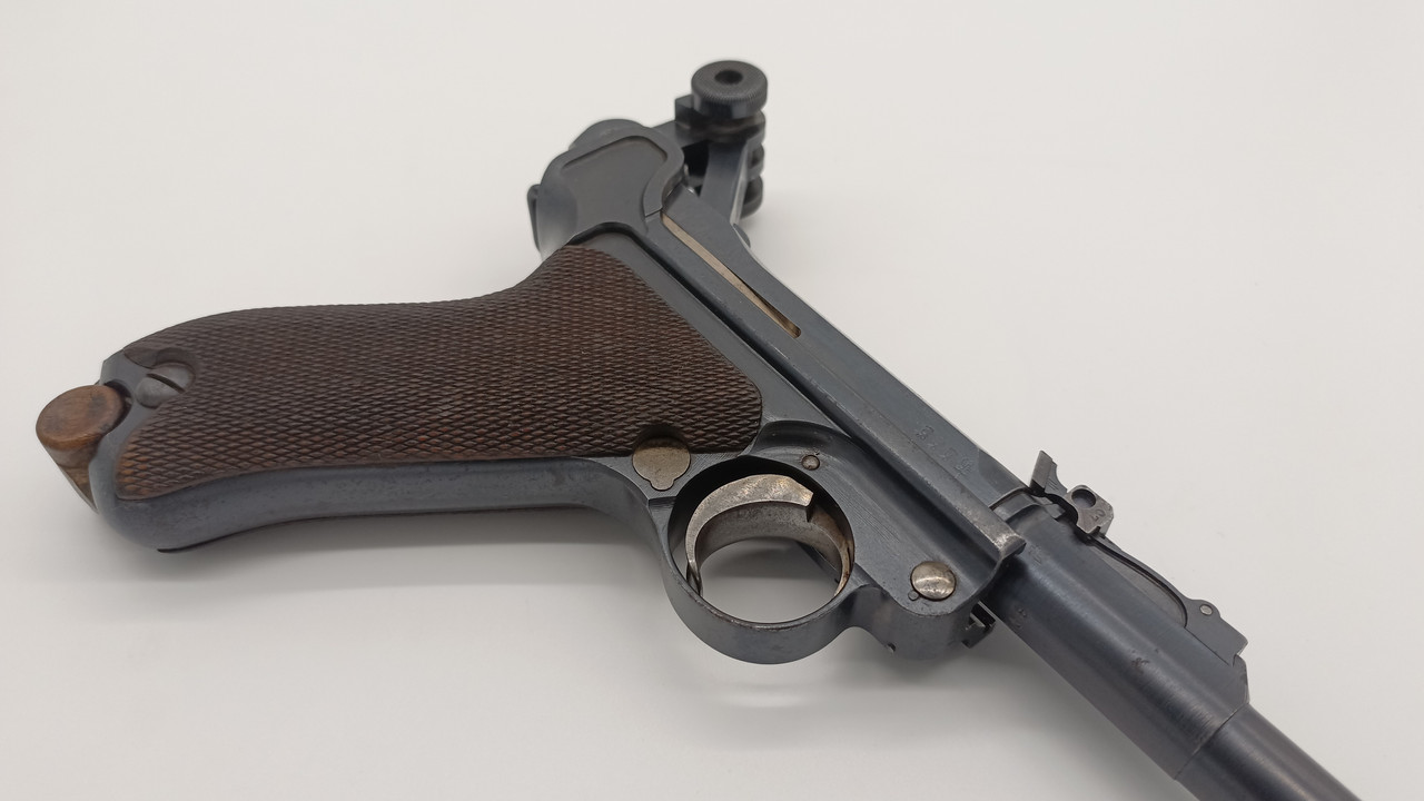 Halbautomatische Pistole DWM P08 1915 Artillerie, Kal. 9mmLuger, *inkl ...
