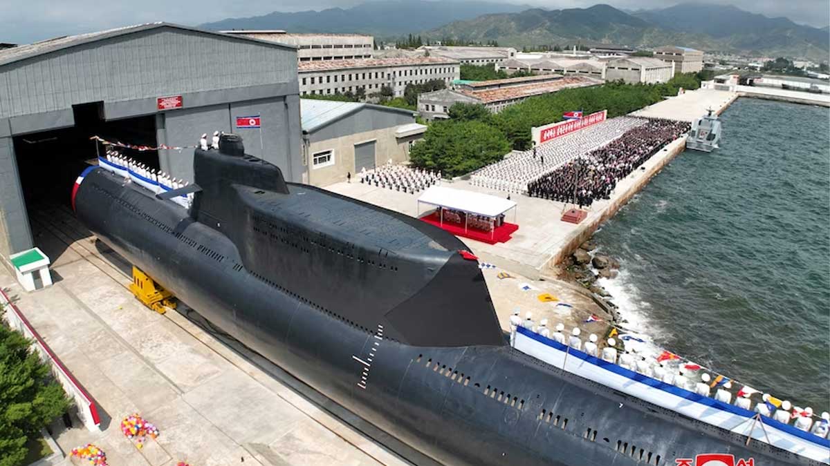 North Korean Leader Kim Jong Un Unveils New Tactical Nuclear Attack