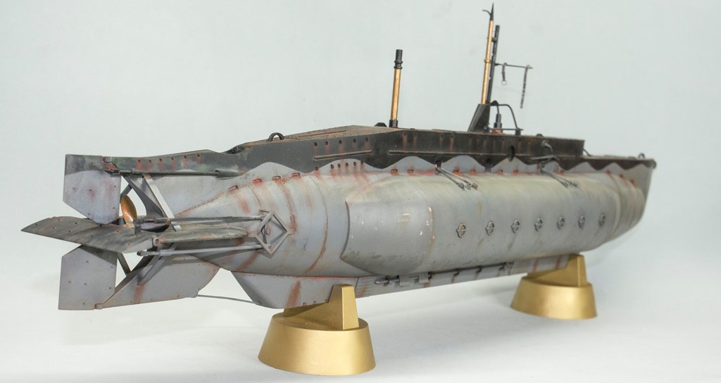 Sous-marin anglais HMS X-Craft [Merit International 1/35°] de Gusstaff