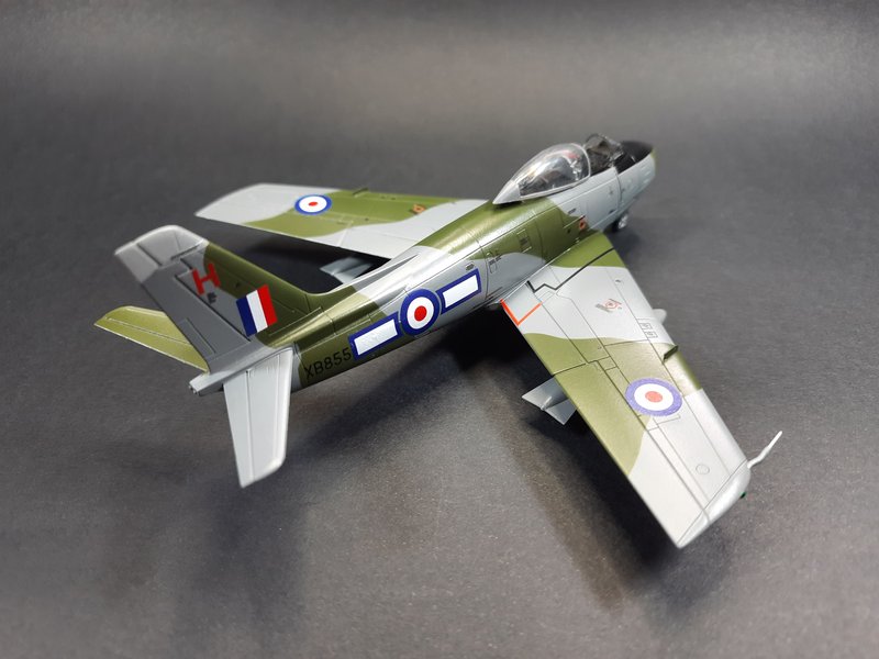 Canadiar F.4 Sabre - 66 Sqn, RAF, 1954 - Ready for Inspection ...