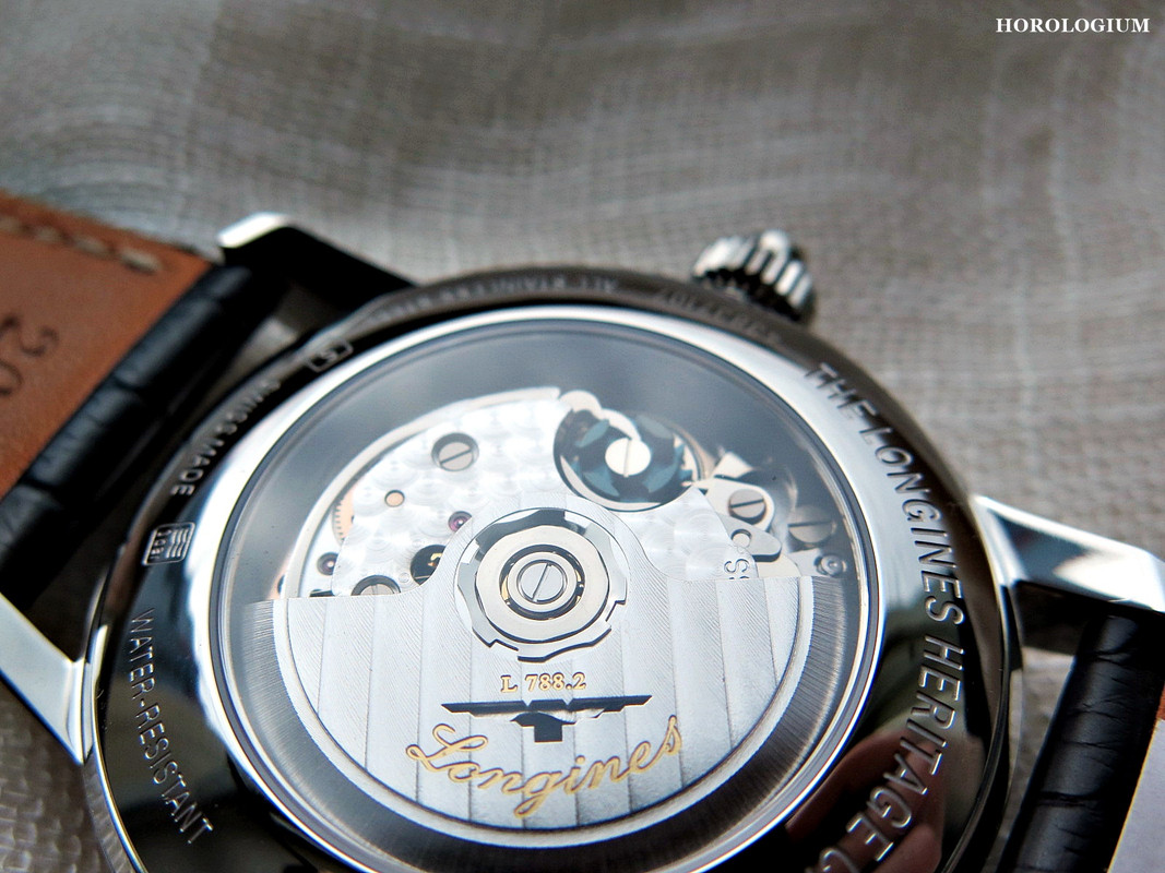 LONGINES : (Another) Column-Wheel Single Push-Piece Chronograph ...