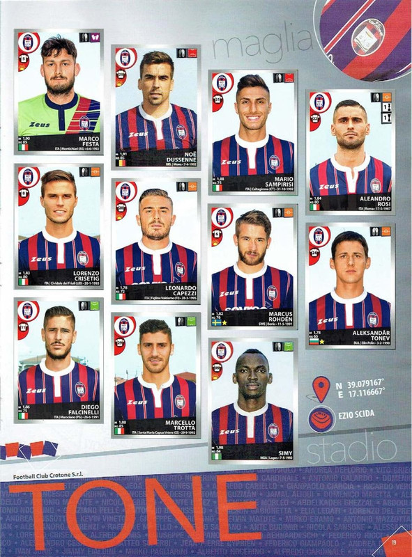 Album Calciatori 2016 2017 Panini 021 — Postimages