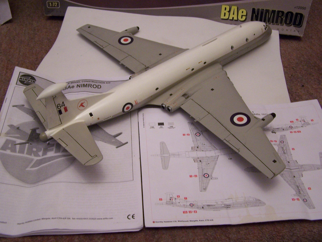 Airfix Nimrod R1 - COMPLETED - Page 2 - KUTA XII GB - Britmodeller.com