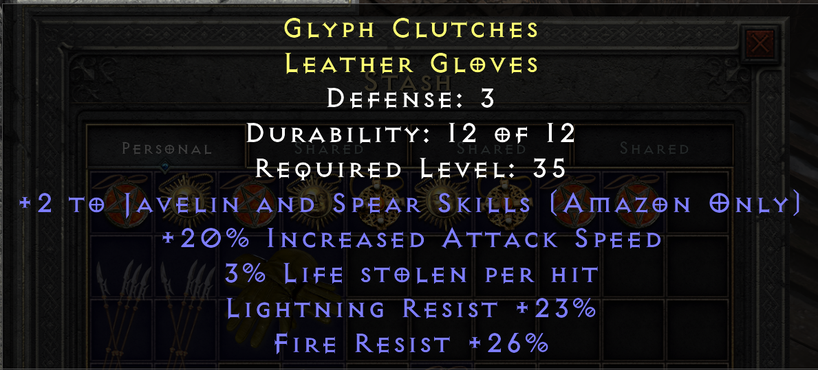 Gg Jav Gloves - Topic - d2jsp