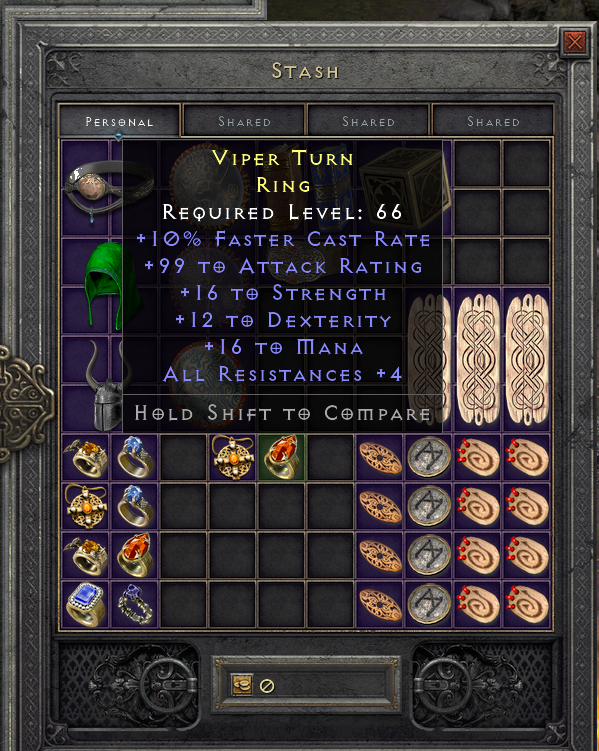 Gg Fcr Caster Ring - Topic - d2jsp