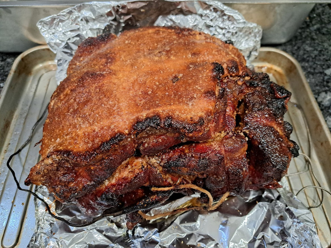 My Attempt at a Faux Hog on the hybrid pellet stick smoker. | THE BBQ ...