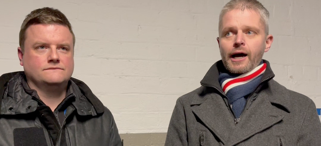 Press Conference - Lee Clark and Alistair Aird look back on the Red ...