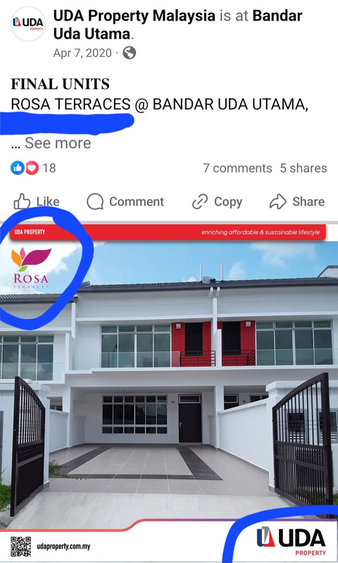 Bandar Uda Utama,Skudai by Uda Holdings Bhd