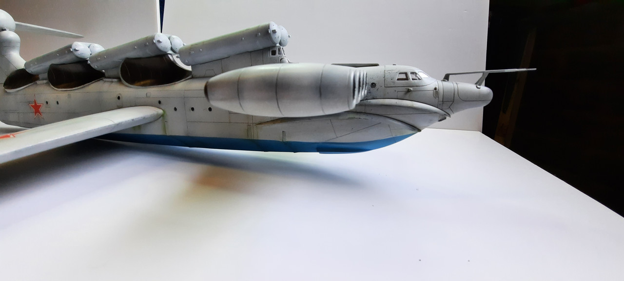 Takom 1/144, MD-160 Lun-class Ekranoplan, The love child of Dumbo and ...