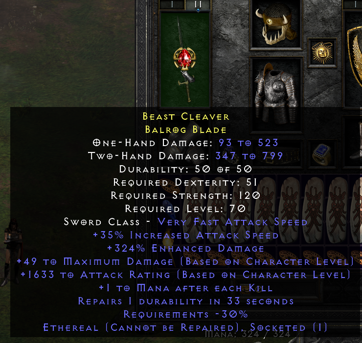 Ethereal Rep Sword Balrog Blade - Topic - d2jsp