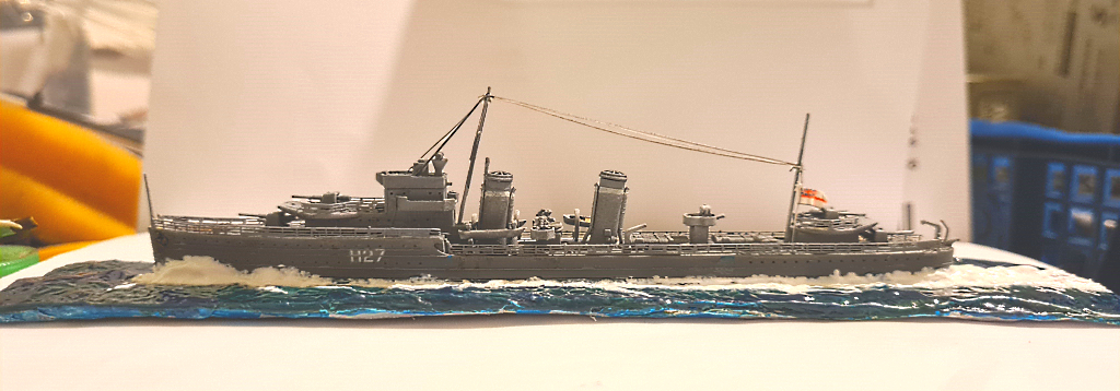 Tamiya 1/700 'E' class British destroyer - H.M.S. Electra - Ready for ...