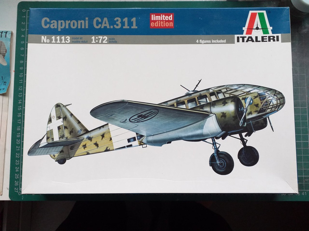Italeri CA 311 1/72 ++Finished++ - The Italian Job GB - Britmodeller.com
