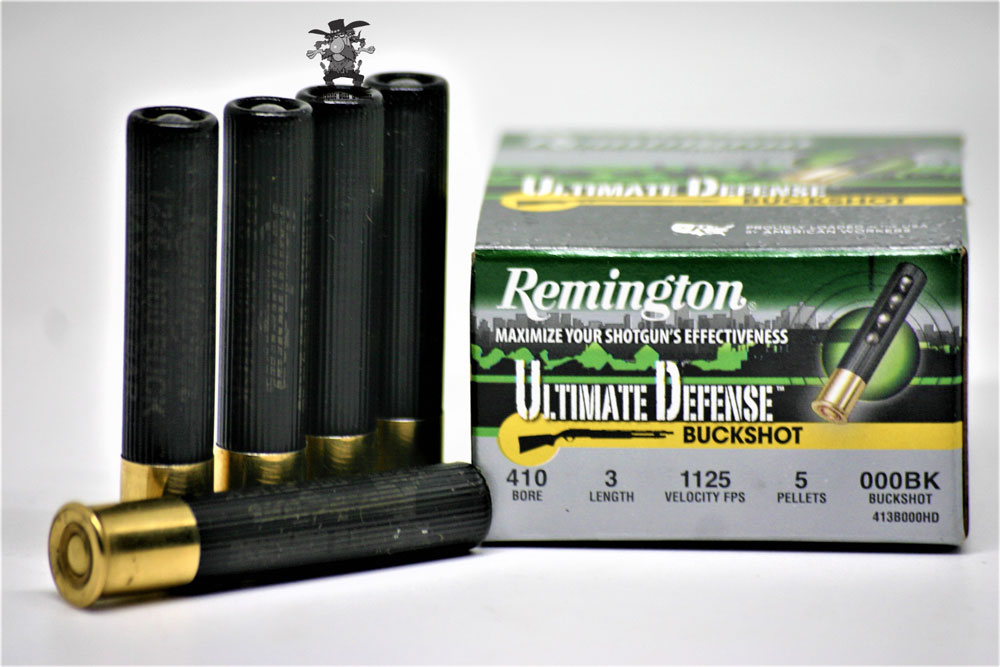 410 Ultimate Defense Remington 3" 000 .410 Buck Shot 5 Pellet -15 RDS ...
