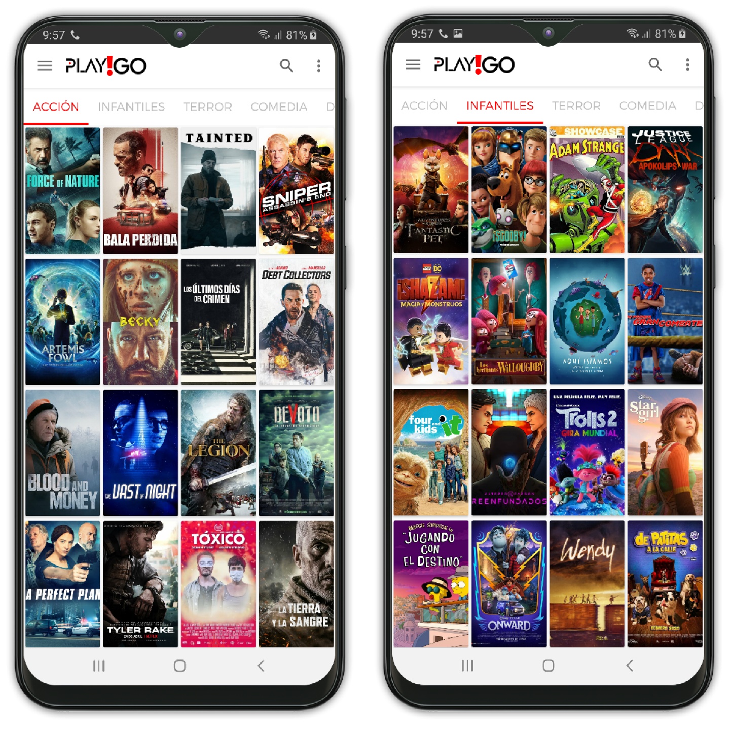 Play! Go v1.2 nueva actualización aplicación para ver peliculas y ...