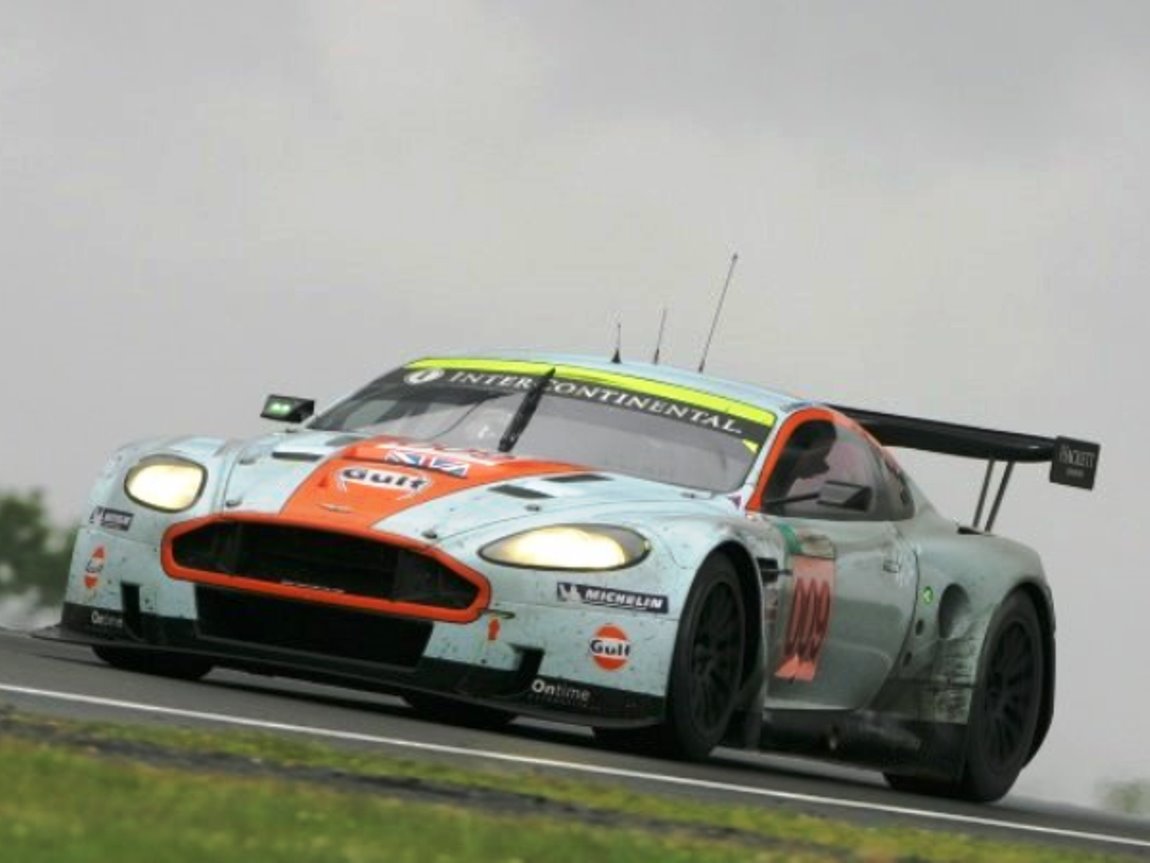 WOW EXTREMELY RARE Aston Martin DBR9 #009 Class Winner Le Mans 2008 1: ...