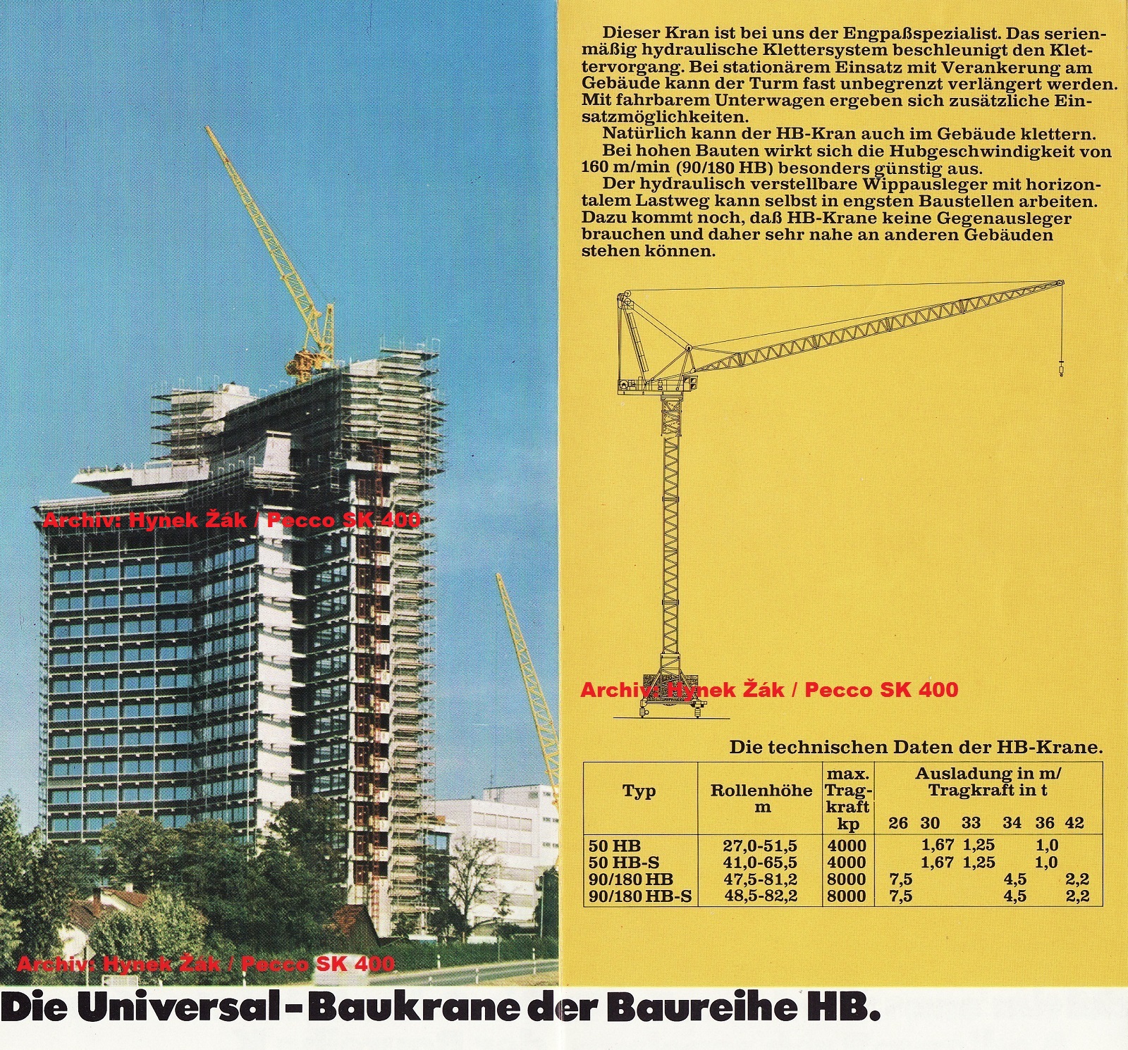 Die Turmdrehkrane Liebherr HB — Postimages