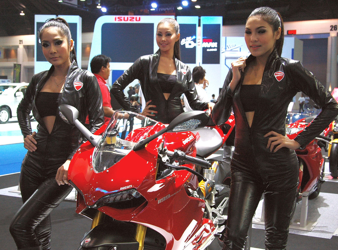 2012 Bangkok International Motor Show Booth Girls Photo 41 Ducati Motor ...