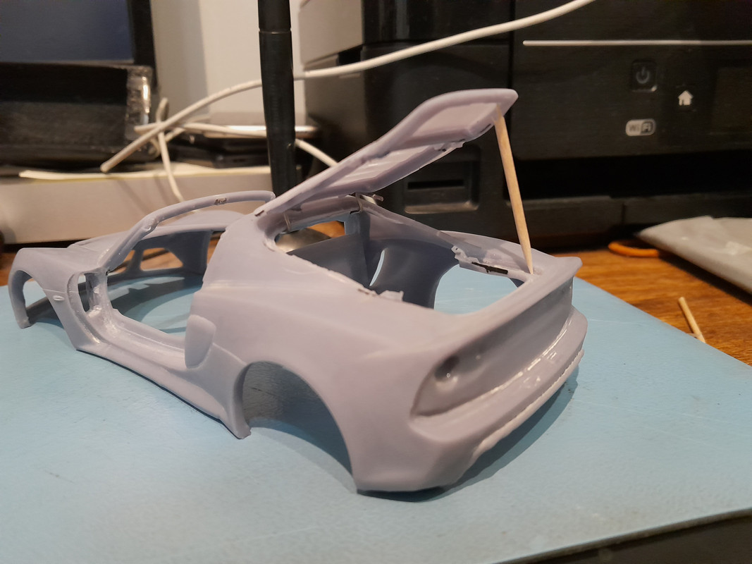 Possibly foolish attempt to 3d print a 1/24th Lotus Exige - Work In ...