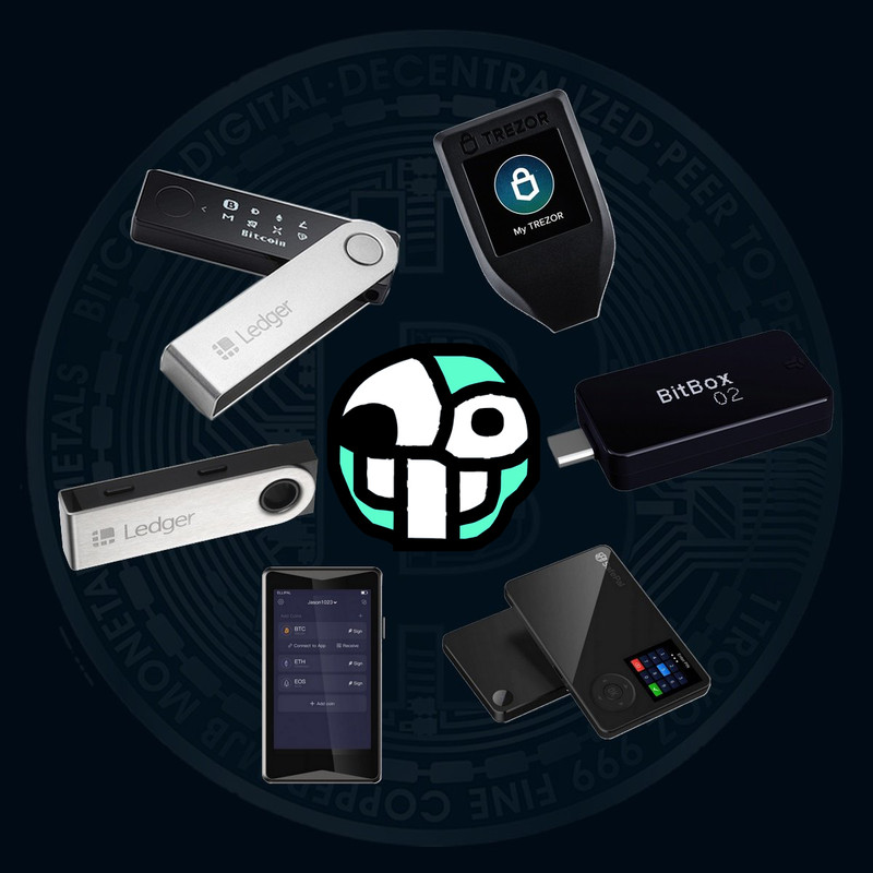 El hilo de las COLD WALLETS: Ledger, Trezor, SafePal, keystone ...