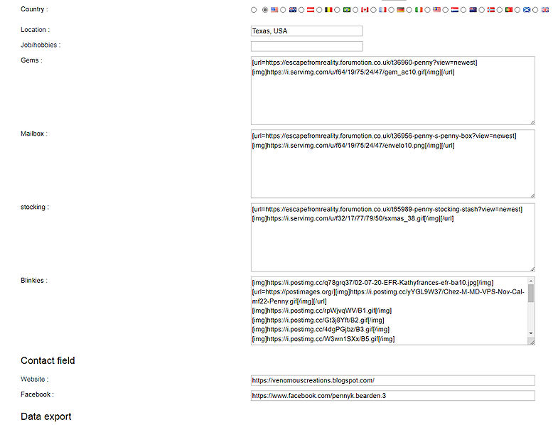 Adding Area To Profiles