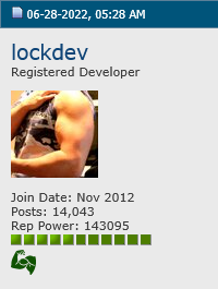 @lockdev I found lockdev - Misc. - Bodybuilding Forums