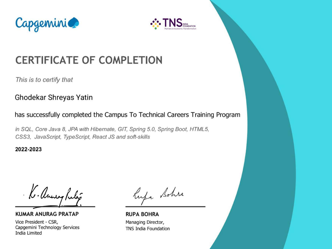 Shreyas Ghodekar - Seeking Spring 2026 Internship | MS Business ...