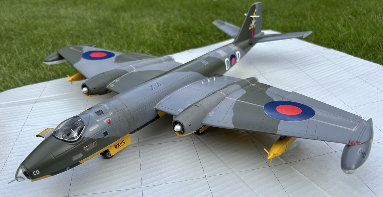 EE Canberra TT.18, WK118/CQ, No. 100 Sqn, RAF Wyton, 1986 - Ready for ...