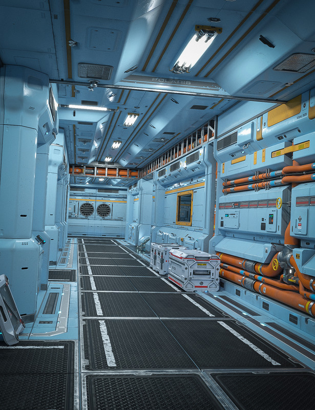 Polaris Corridor 2025 - Free Daz 3D Models