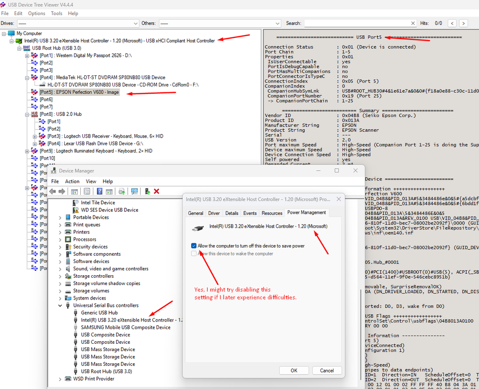 Computer turns scanner off — Postimages