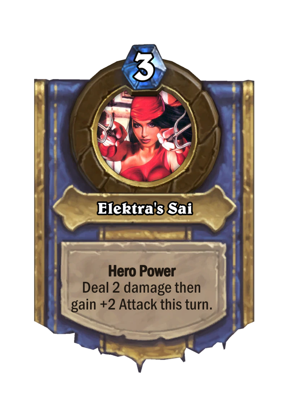 05 Elektra Hero 03 Elektra's Sai Hero Power — Postimages