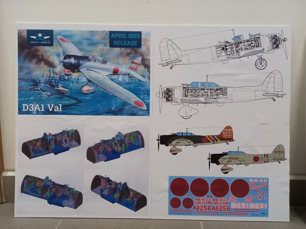 1/32 - Aichi D3A Val by Infinity Models - The Rumourmonger ...