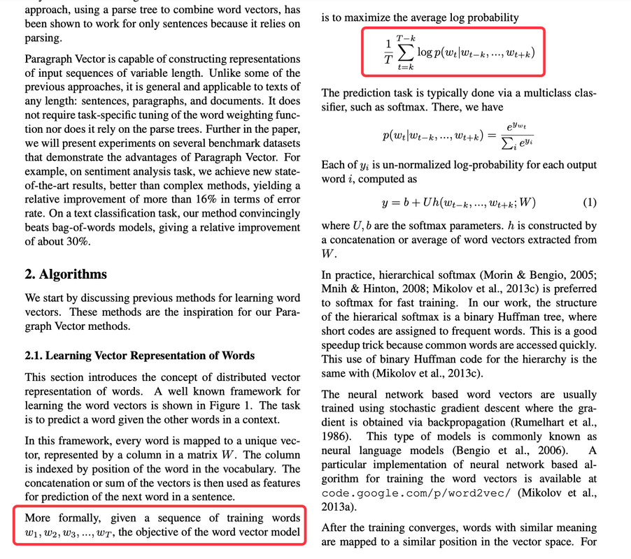 word2vec损失函数的数学推导和近似训练以及doc2vec的实战掉包应用_野营者007的博客-CSDN博客