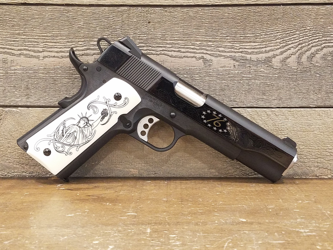 Springfiled Garrison Patriot 1911 45ACP Blued PX9420-PAT Garrison ...