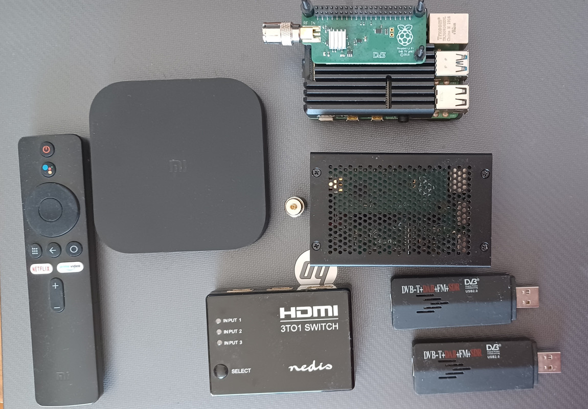 Raspberry Pi 4 B + HEVC tuner - Video i audio oprema - Satelitski forum